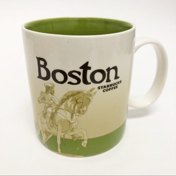 Starbucks | Dining | Starbucks Boston Coffee Mug Collector Series Green ...